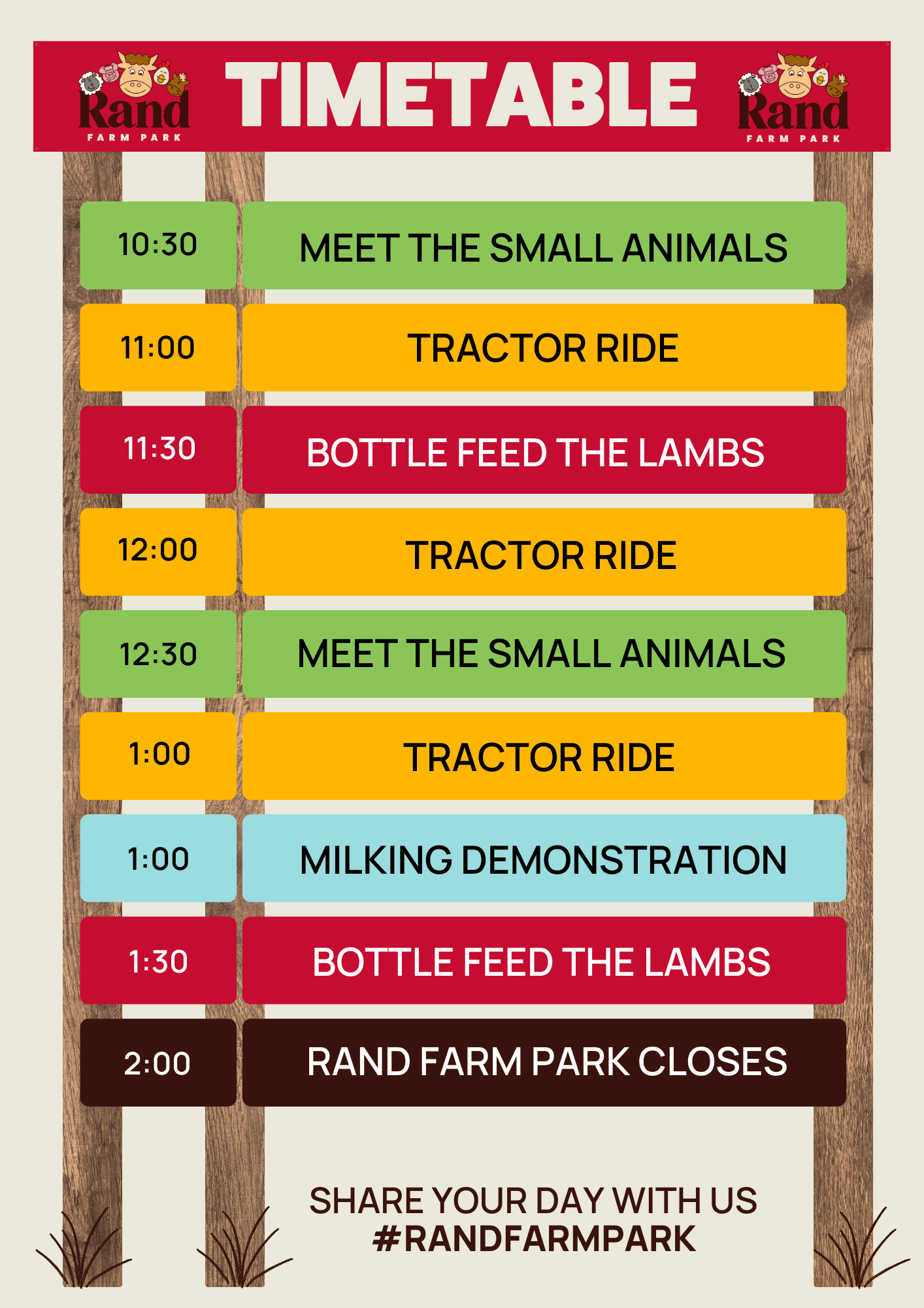 Your Visit | Rand Farm Park